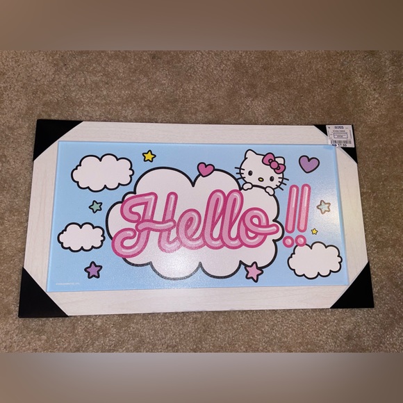 Hello Kitty | Wall Decor | Nwop Hello Kitty Wall Sign | Poshmark